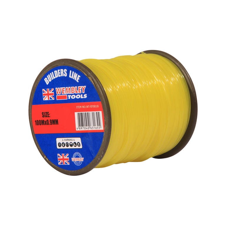 Wembley Builders Line Yellow 100m x 0.9mm - Wembleytools.co.zw